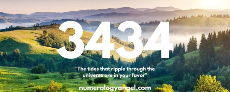 3434 Angel Number: Why You Keep Seeing 3434 - Numerology Angel